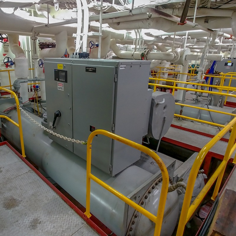 Marine Condenser Refrigeration Re-Tube Project Example • Key Mechanical